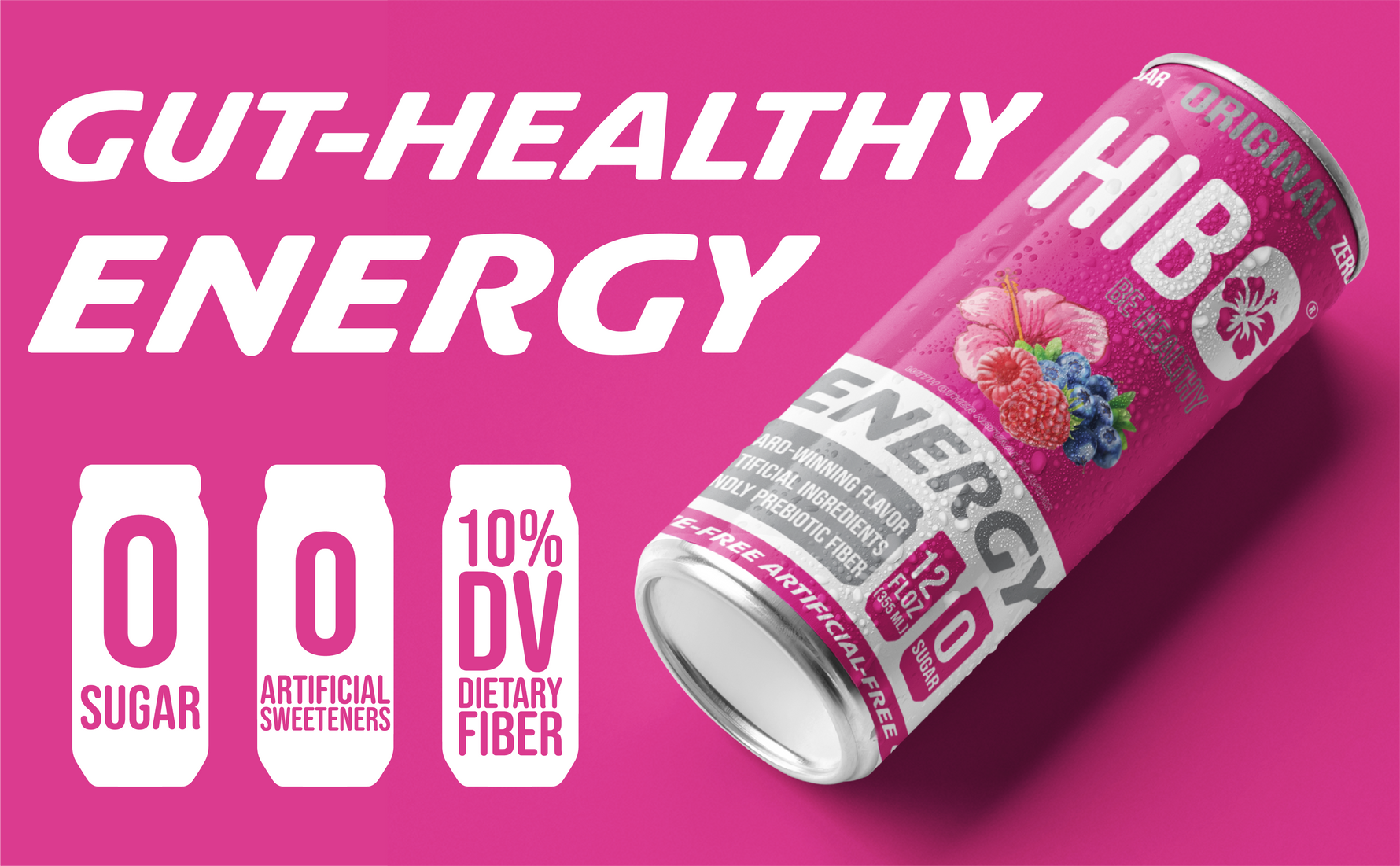 HIBO Gut-Healthy Energy Drink – HIBO Energy